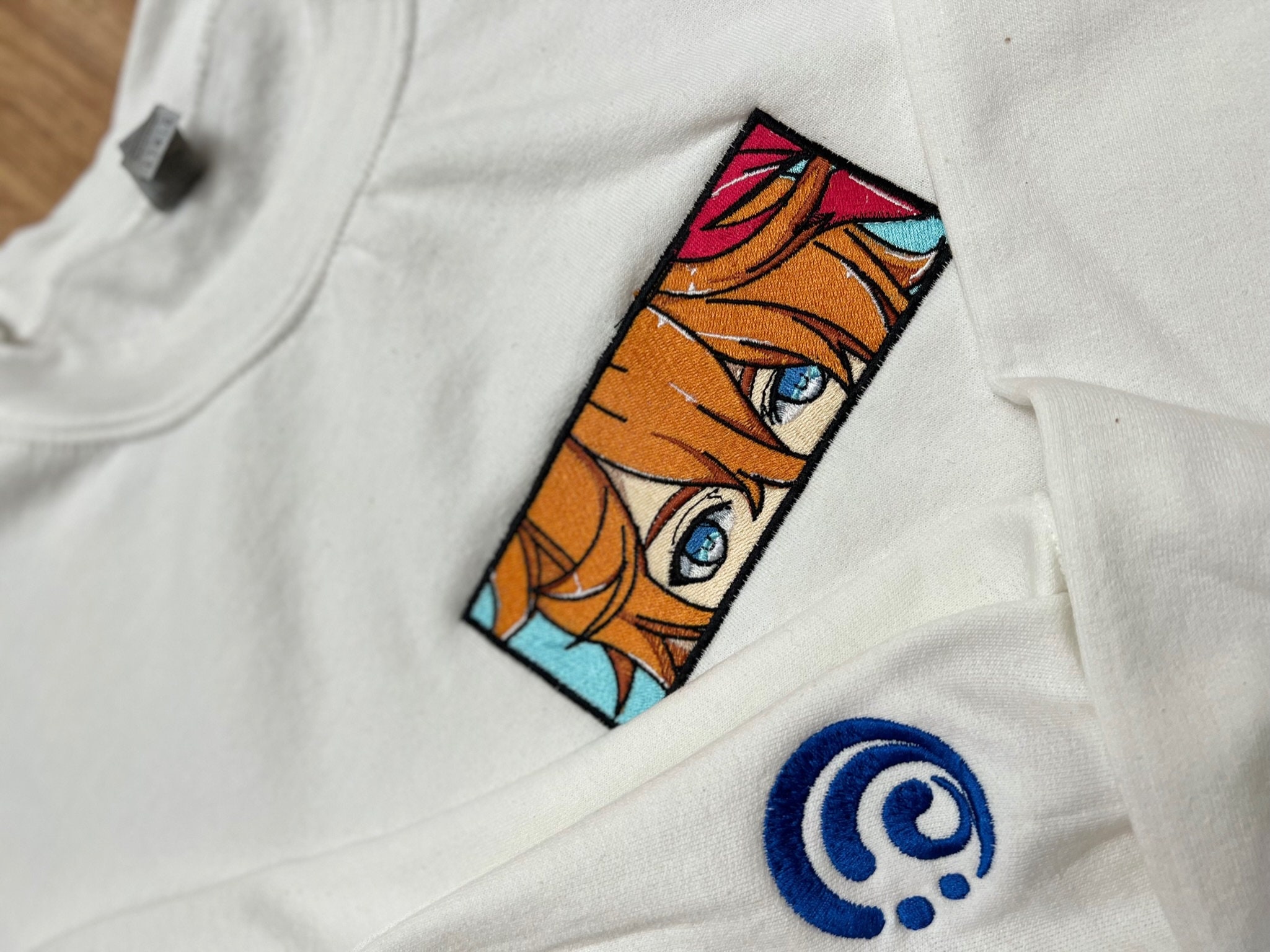 Genshin Impact Childe/tartagalia Face Boxed Embroidered - Etsy Australia