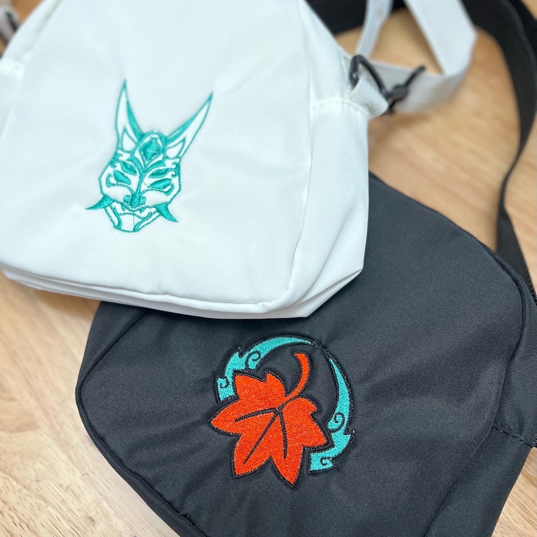 Anemo Vision Character Genshin Impact Messenger Bag - Etsy