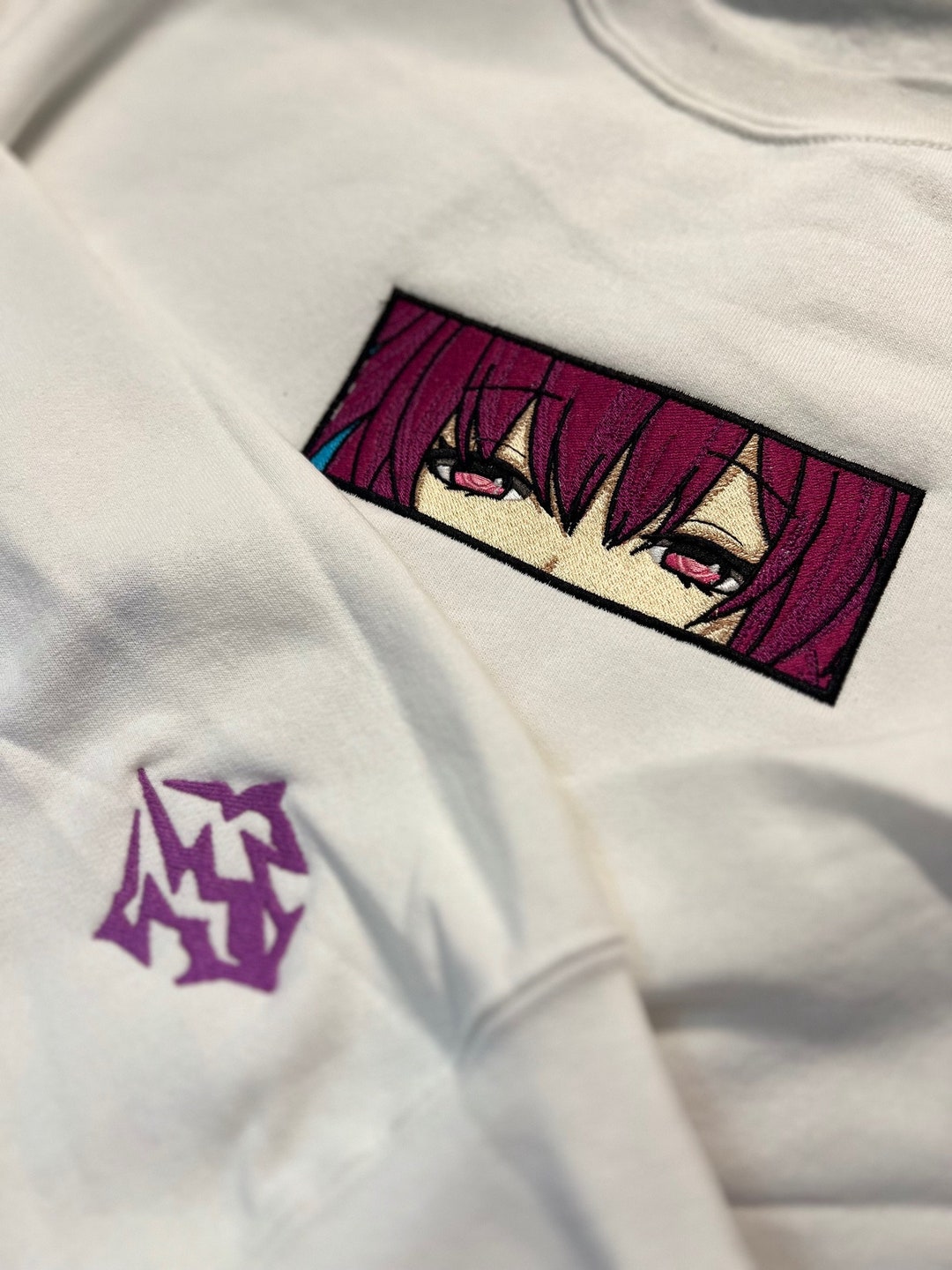 Honkai Star Rail Kafka Face Boxed Embroidered Hoodie Sleeve - Etsy