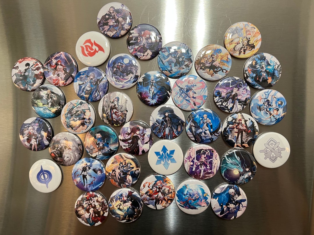 Honkai Star Rail Imaginary Element Magnets 1.5inch - Etsy