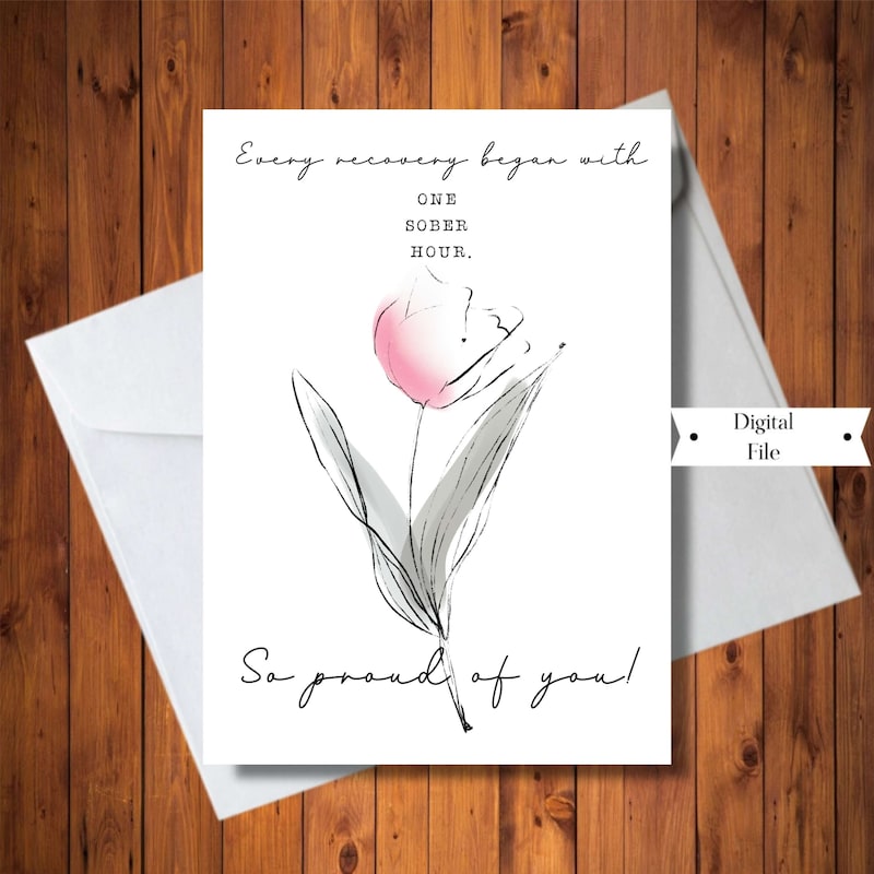 Recovery Cards - Etsy