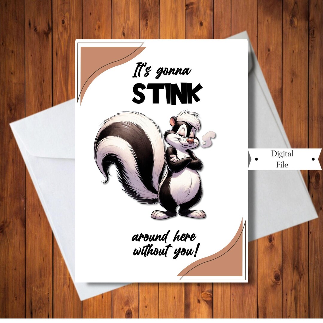Funny Goodbye Card, for Coworker, Neighbour Moving Card, Retirement ...