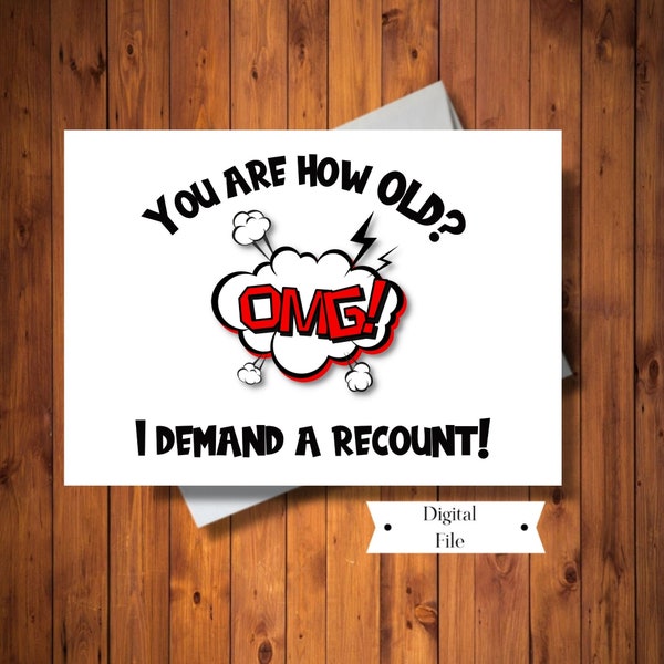 I Demand a Recount - Etsy