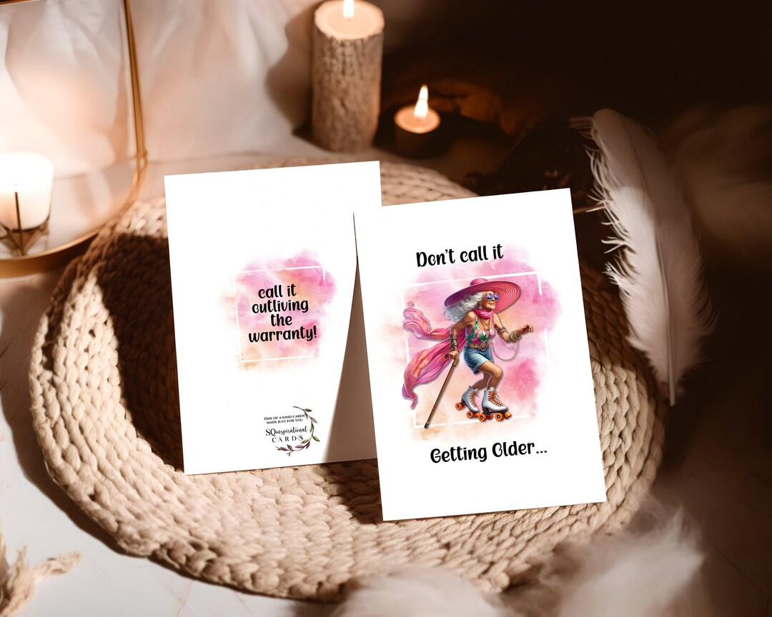 Funny Aging Joke Card Printable, Outliving the Warranty Birthday Card ...