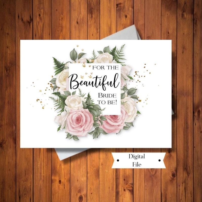 Bridal Shower Card - Etsy