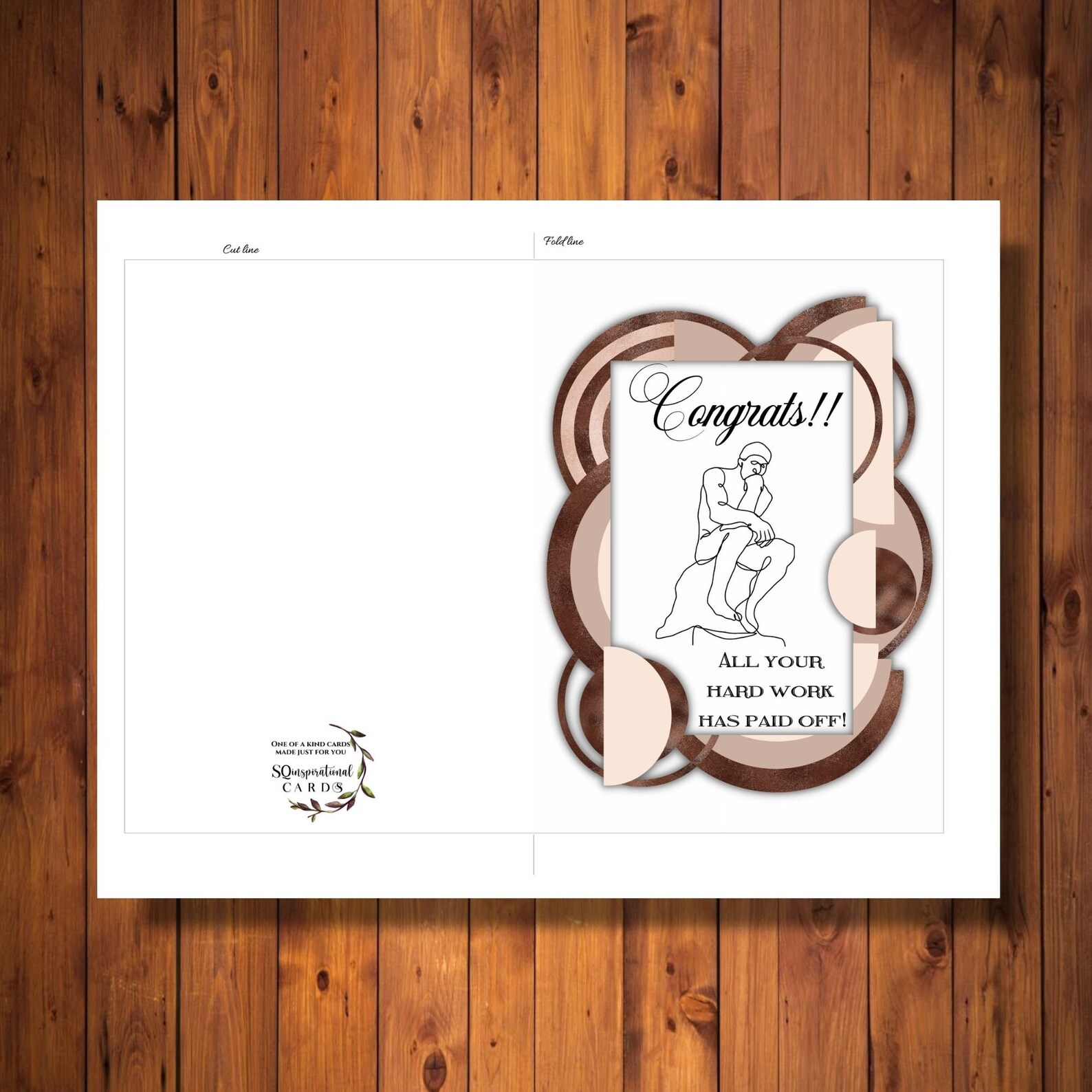 Congratulations Card Your Hard Work Has Paid off Card New - Etsy
