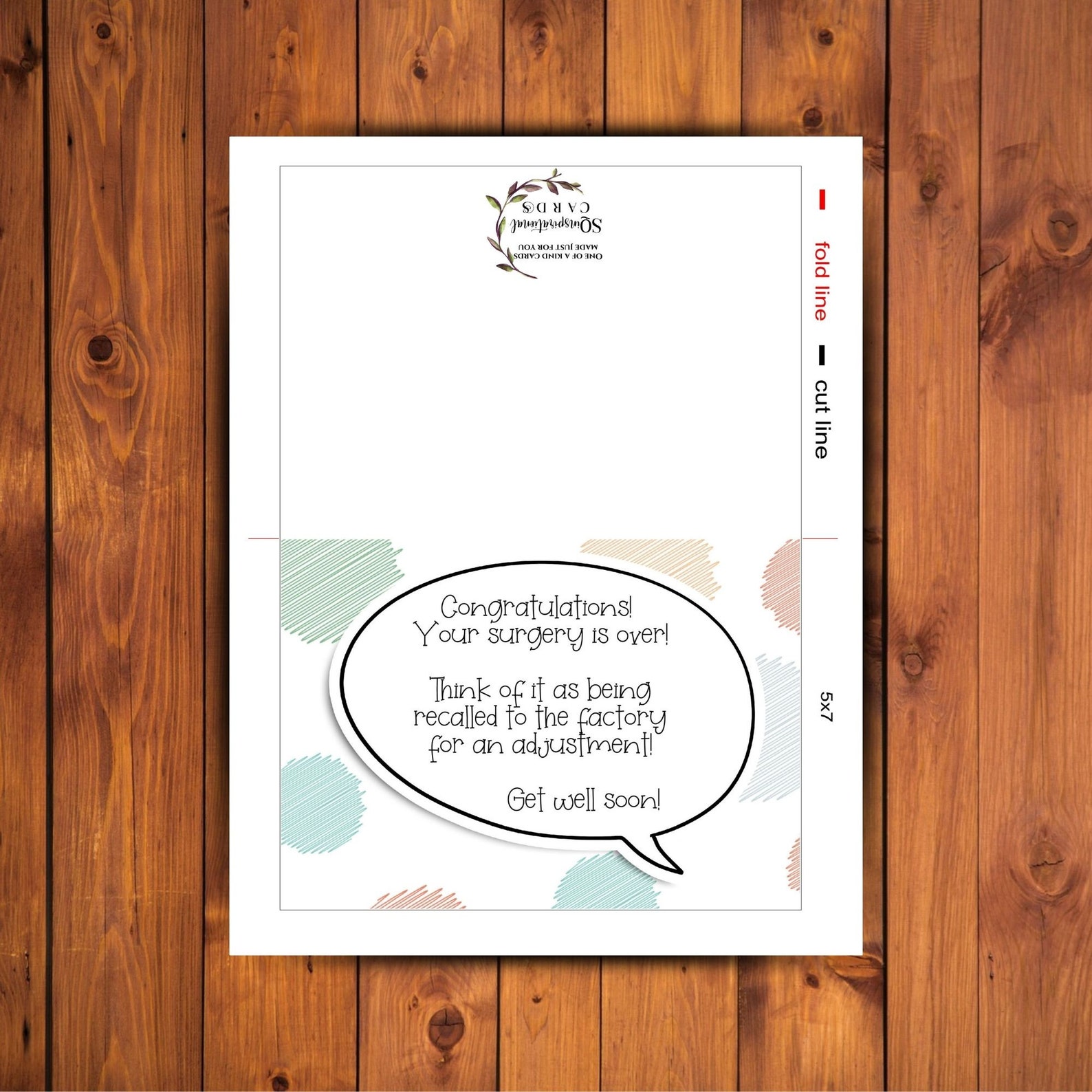 Funny Surgery/operation Card Hope Your Surgery Went Well Get - Etsy