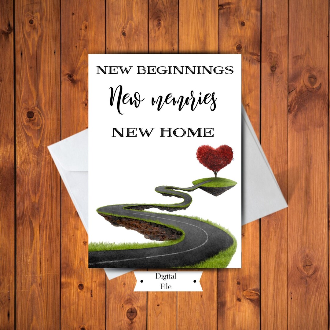 Congratulations on Your New Home Card, New Condo, New Apartment, Moving ...