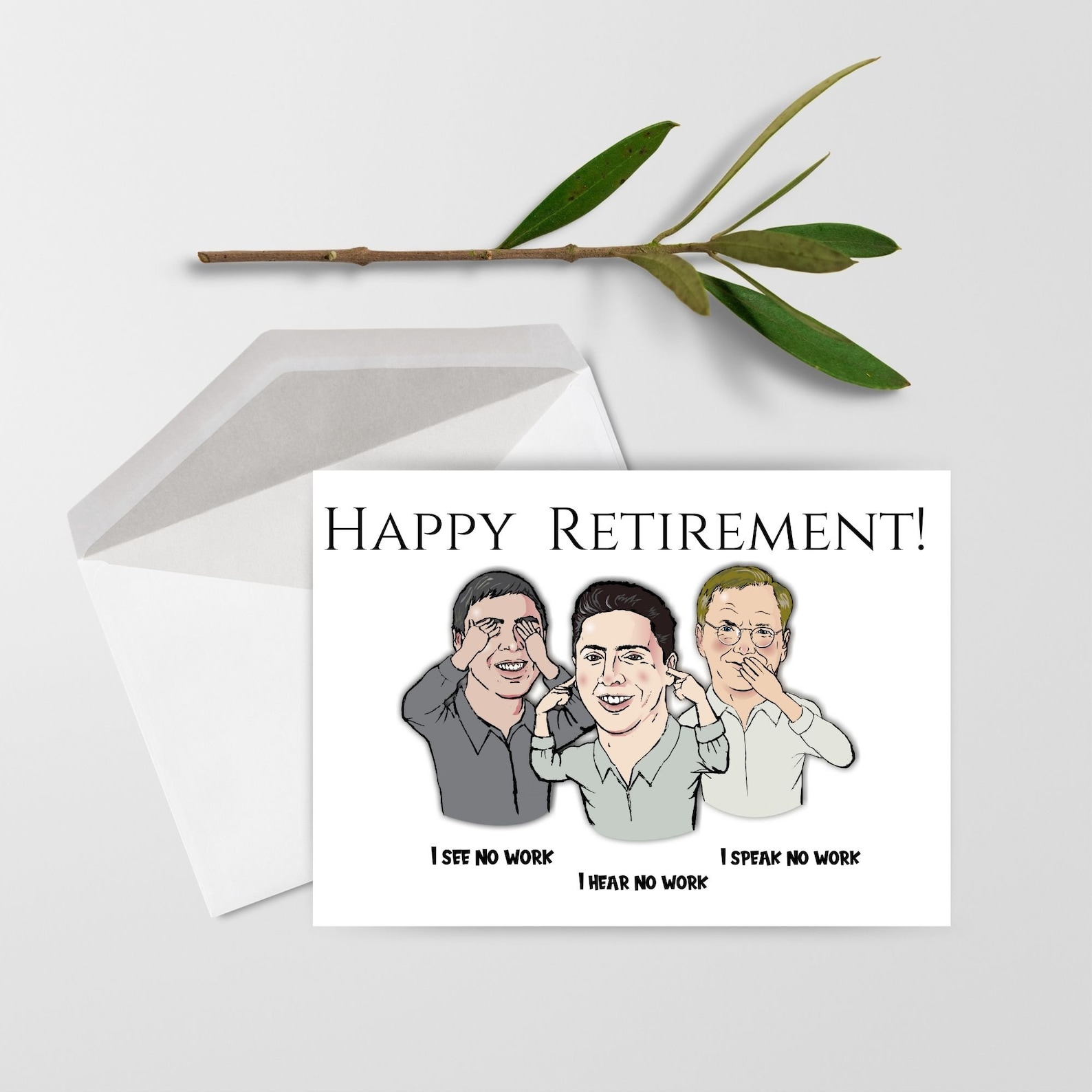 Funny Retirement Card, Funny Retirement Card for Man, Congratulations ...
