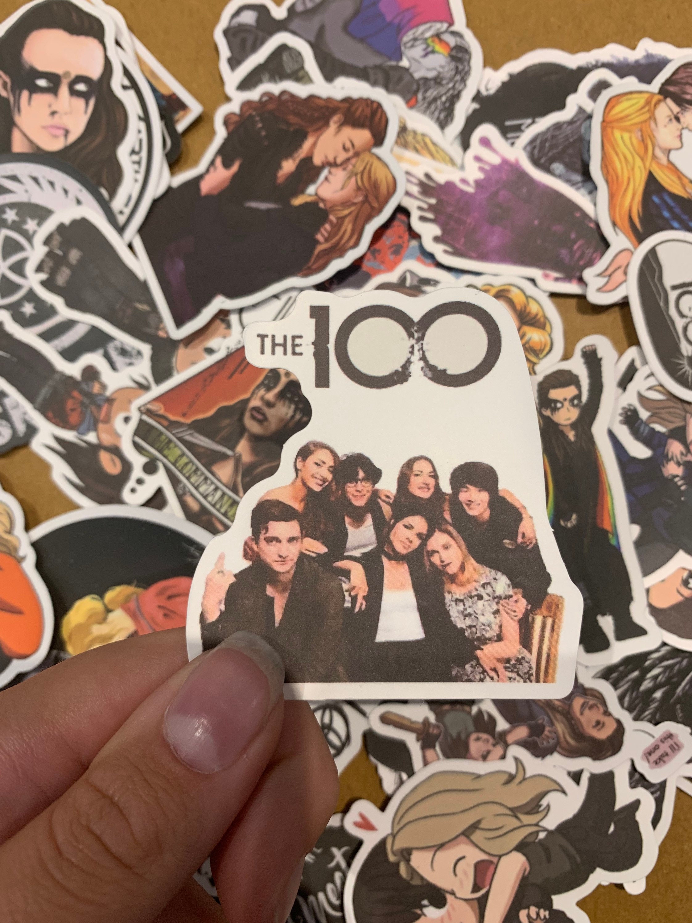 Cw’s 'the 100' Stickers Pack, Pack of 3 - Etsy