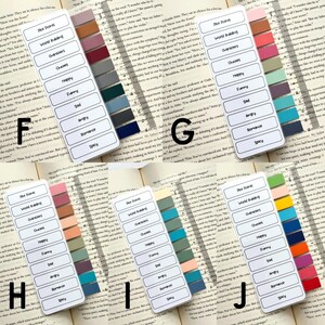 Custom Annotation Key Kit Bundle Bookmarks Handmade Laminated Booktok ...