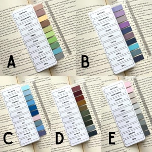 Custom Annotation Key Kit Bundle Bookmarks Handmade Laminated Booktok ...