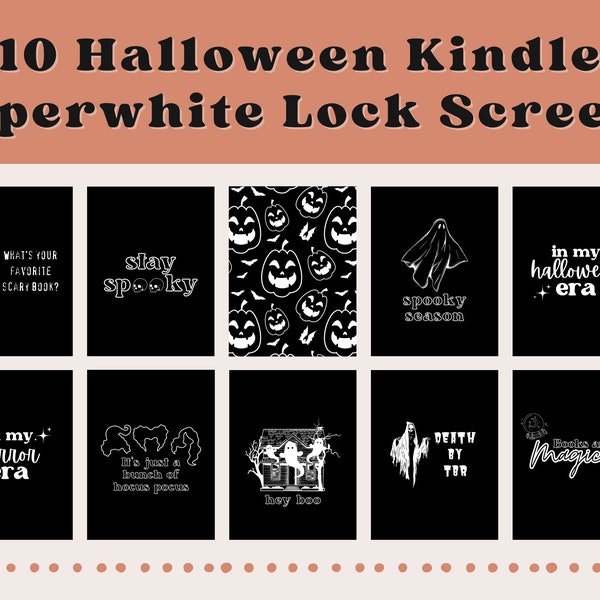Halloween Lock Screen - Etsy