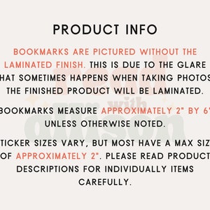 Custom Annotation Key Kit Bundle Bookmarks Handmade Laminated Booktok ...