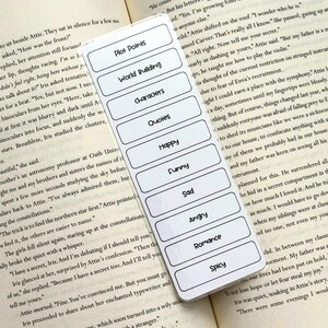 Custom Annotation Key Bookmarks Handmade Laminated Booktok Book Lover ...