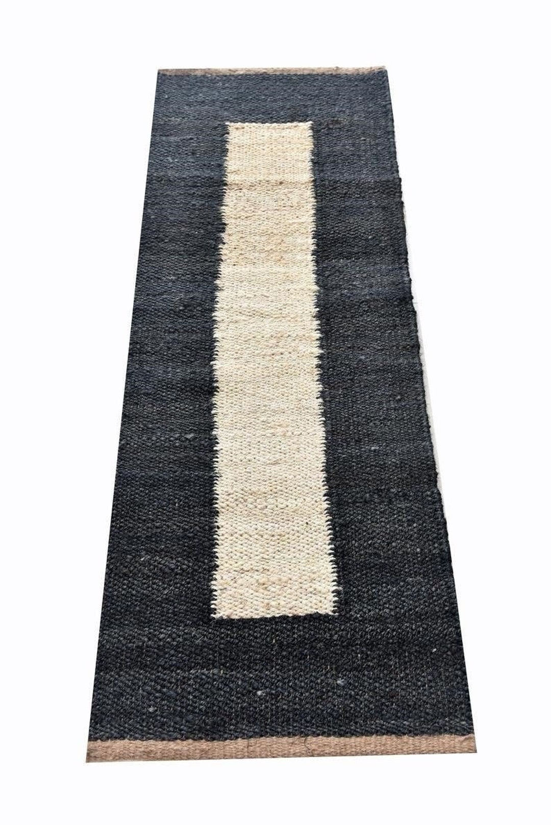 Hand Woven Jute Runner Rug for Living Room, Jute Table Runner, Kitchen ...