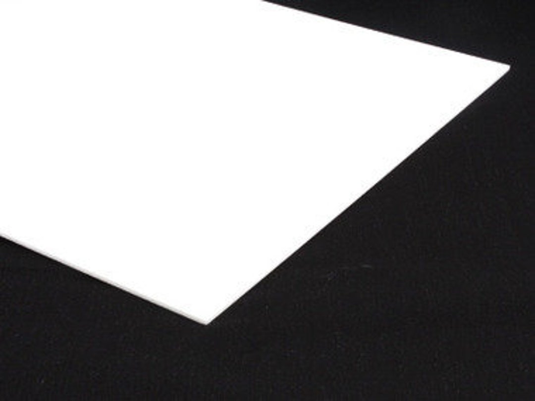A2-A0 Sized White Cast Acrylic Panels - Etsy