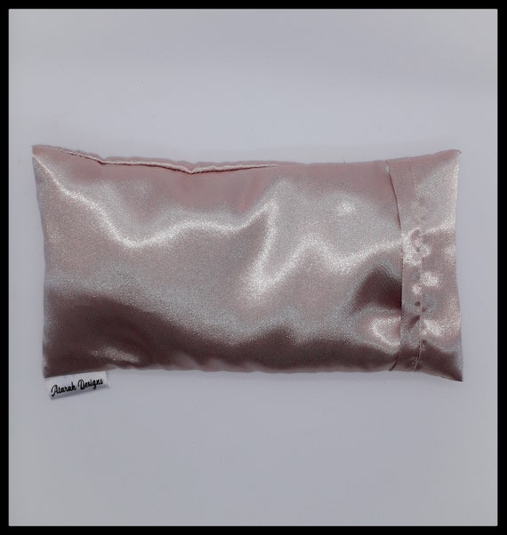 The ARIAH Rose Dust Pink Satin Lavender & Flax Seed - Etsy