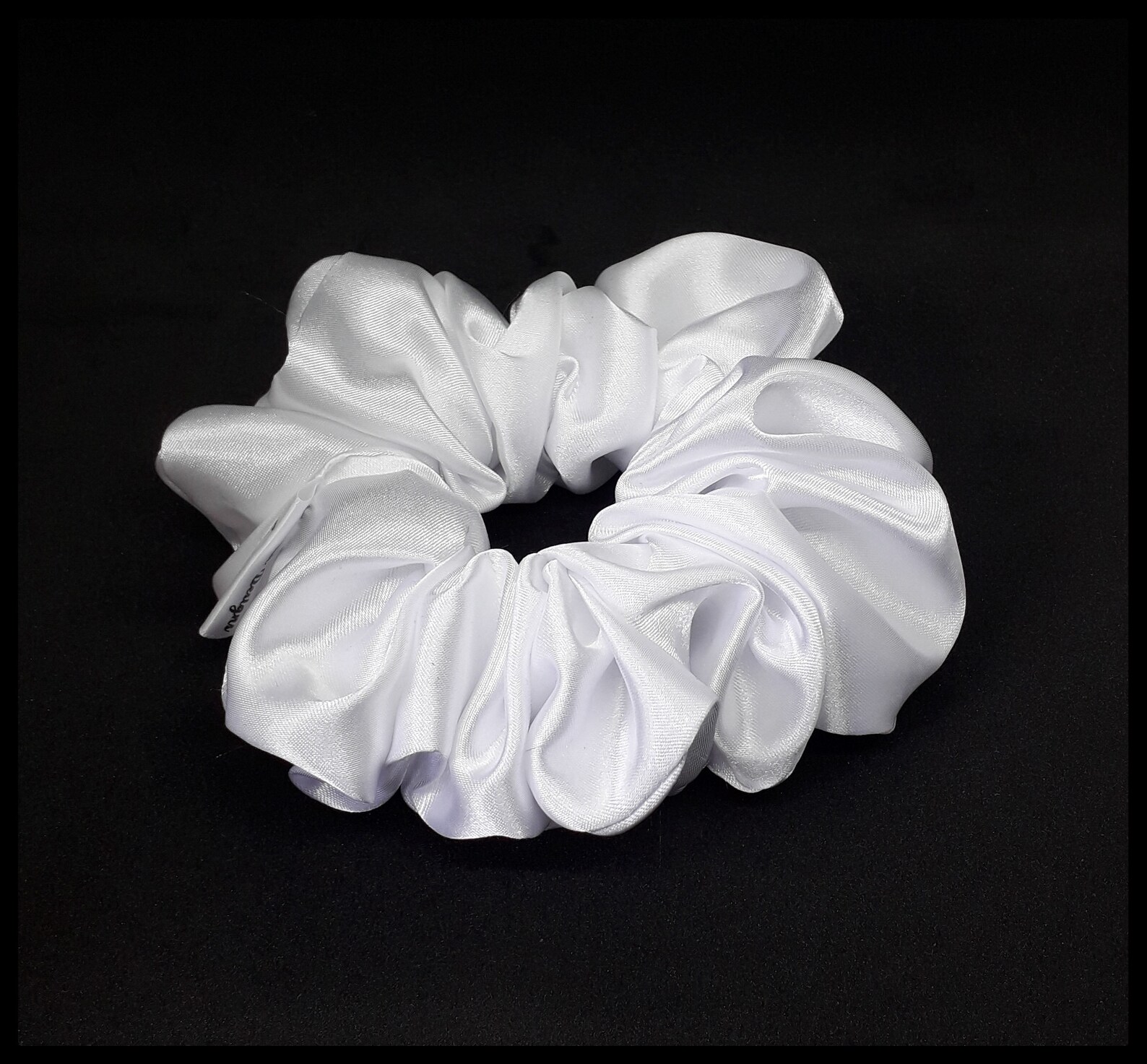 Petite Size Scrunchie- the Olivia - White Satin - Etsy