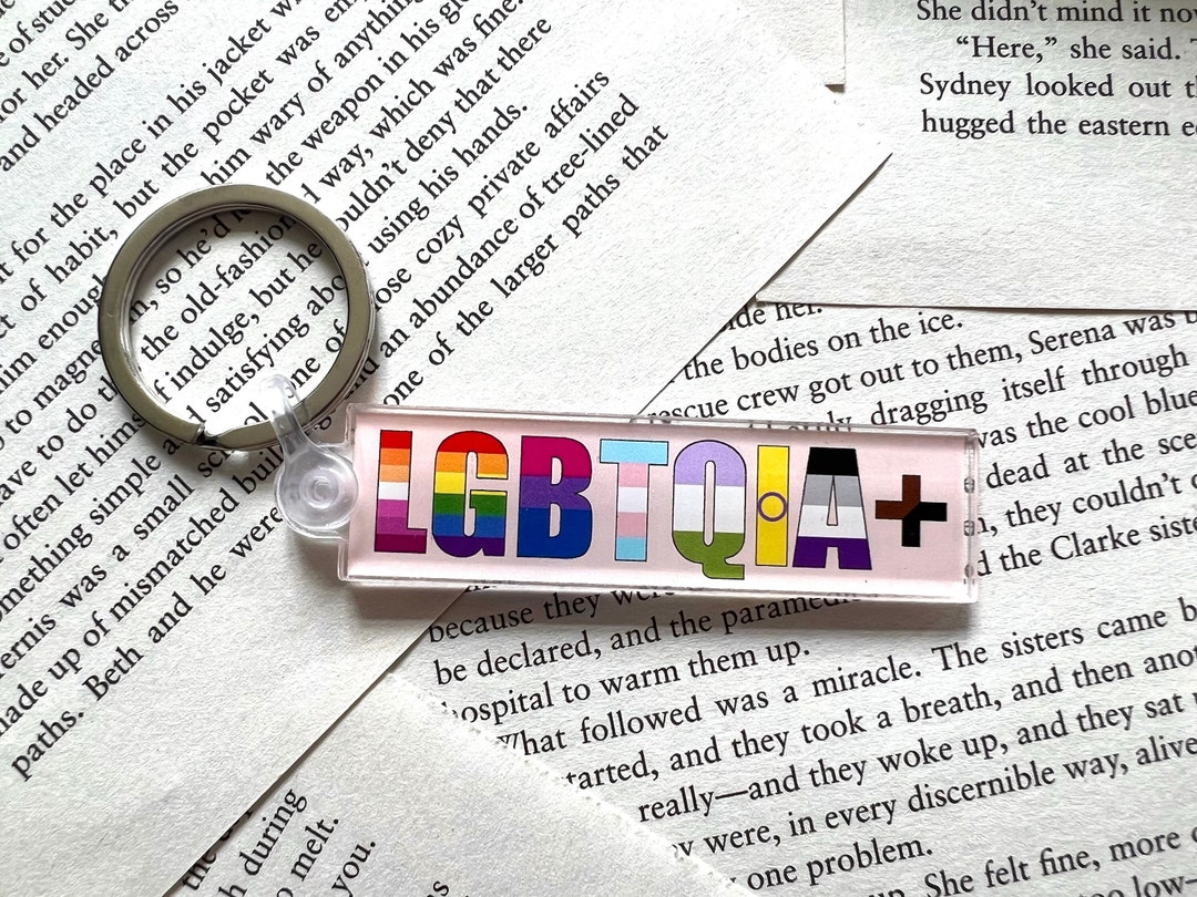 LGBTQIA+ KEYCHAIN | Pride Keychain | Pride Keyring | Queer Keychain | Pride Keyring | LGBTQIA+ ...