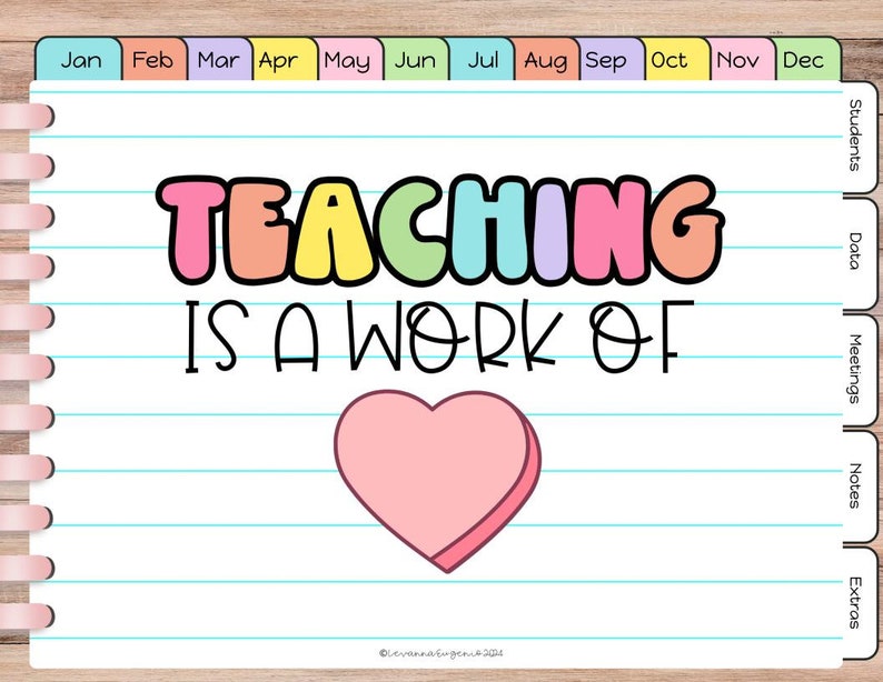 Ultimate 2024-2025 Editable Teacher Digital Planner: Calendars, Rosters ...