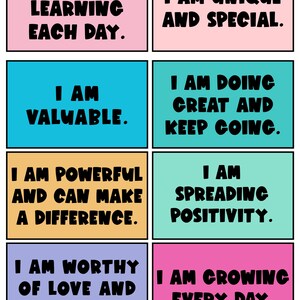 Affirmation Station | Classroom Decor | Positive Affirmations - Etsy