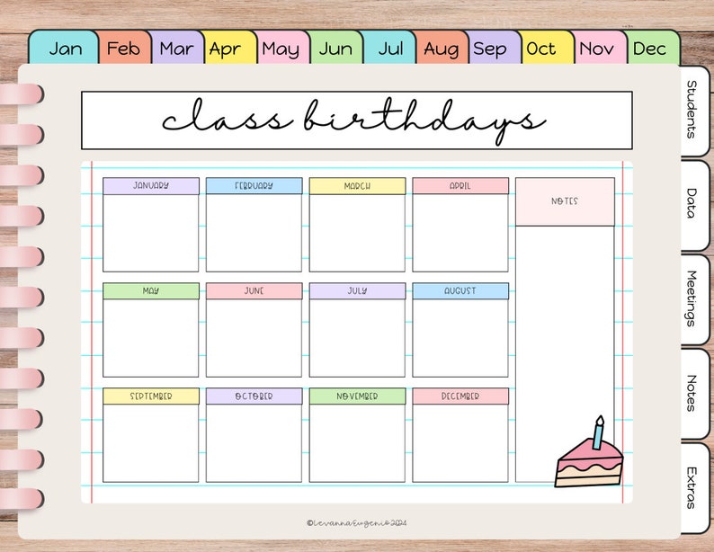 Ultimate 2024-2025 Editable Teacher Digital Planner: Calendars, Rosters ...