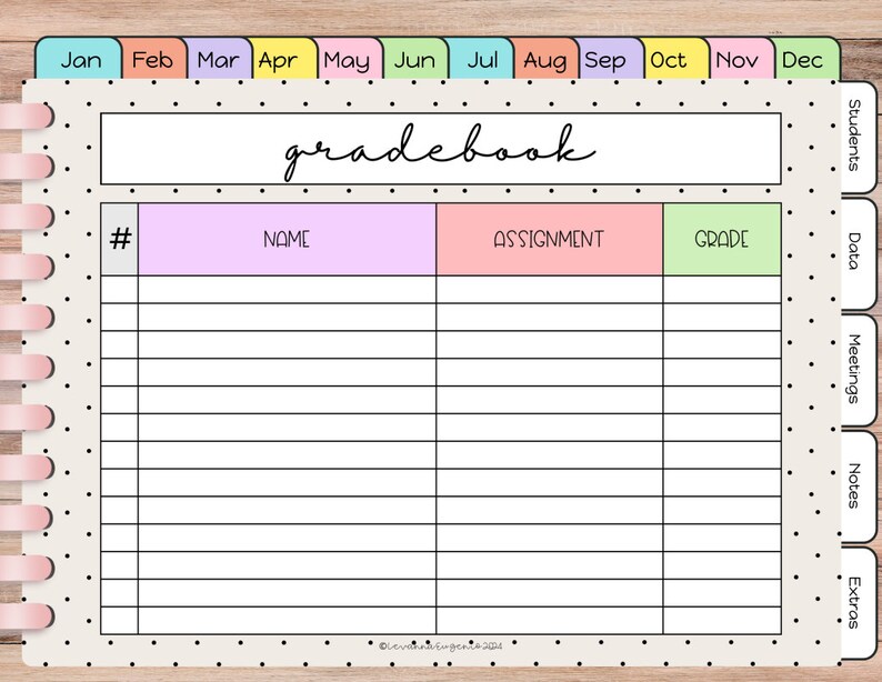 Ultimate 2024-2025 Editable Teacher Digital Planner: Calendars, Rosters ...