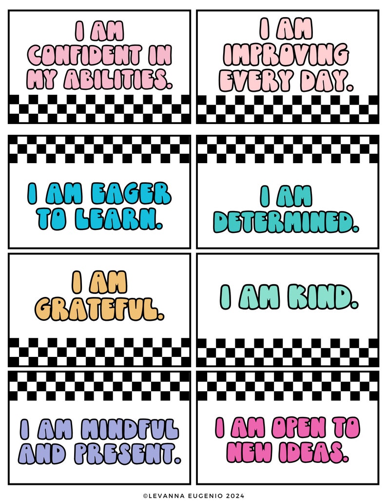 Affirmation Station | Classroom Decor | Positive Affirmations - Etsy