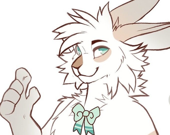 Mountain Hare Furry Fursona Design - Etsy
