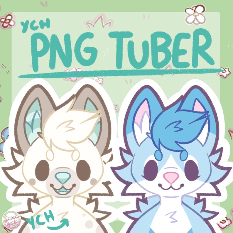 YCH Pngtuber: Simple Furry Your Character Here PNG Tuber - Etsy