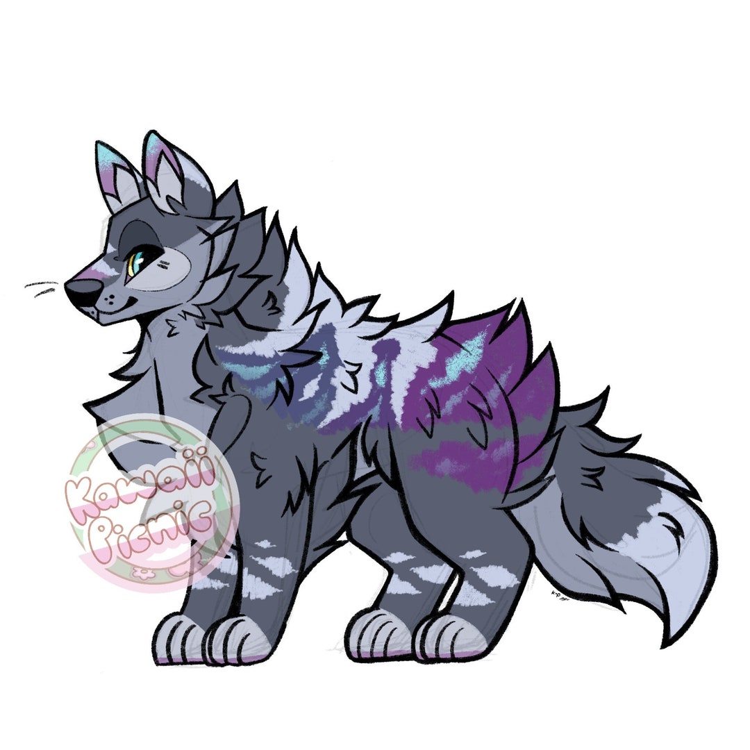 Wolf Furry Fursona Design - Etsy