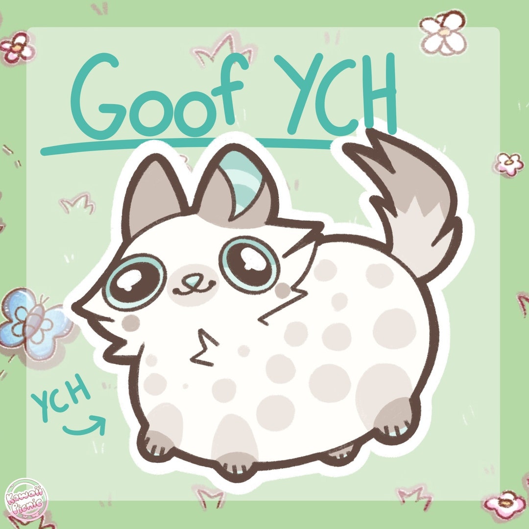 YCH Custom Art: Your Character Furry Goof Chibi - Etsy