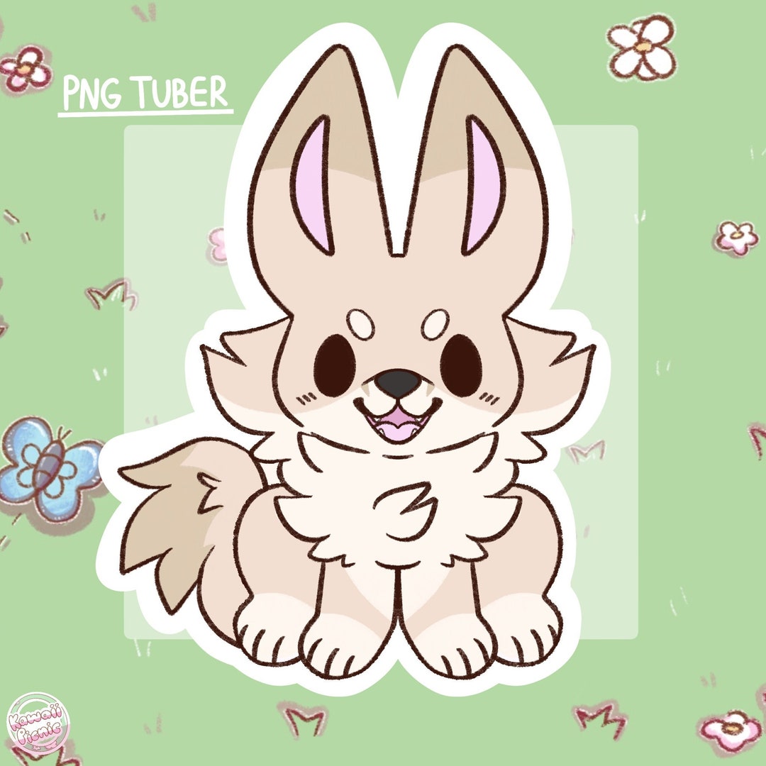 Fennec Fox | Premade PNG Tuber | Reactive Images - Etsy