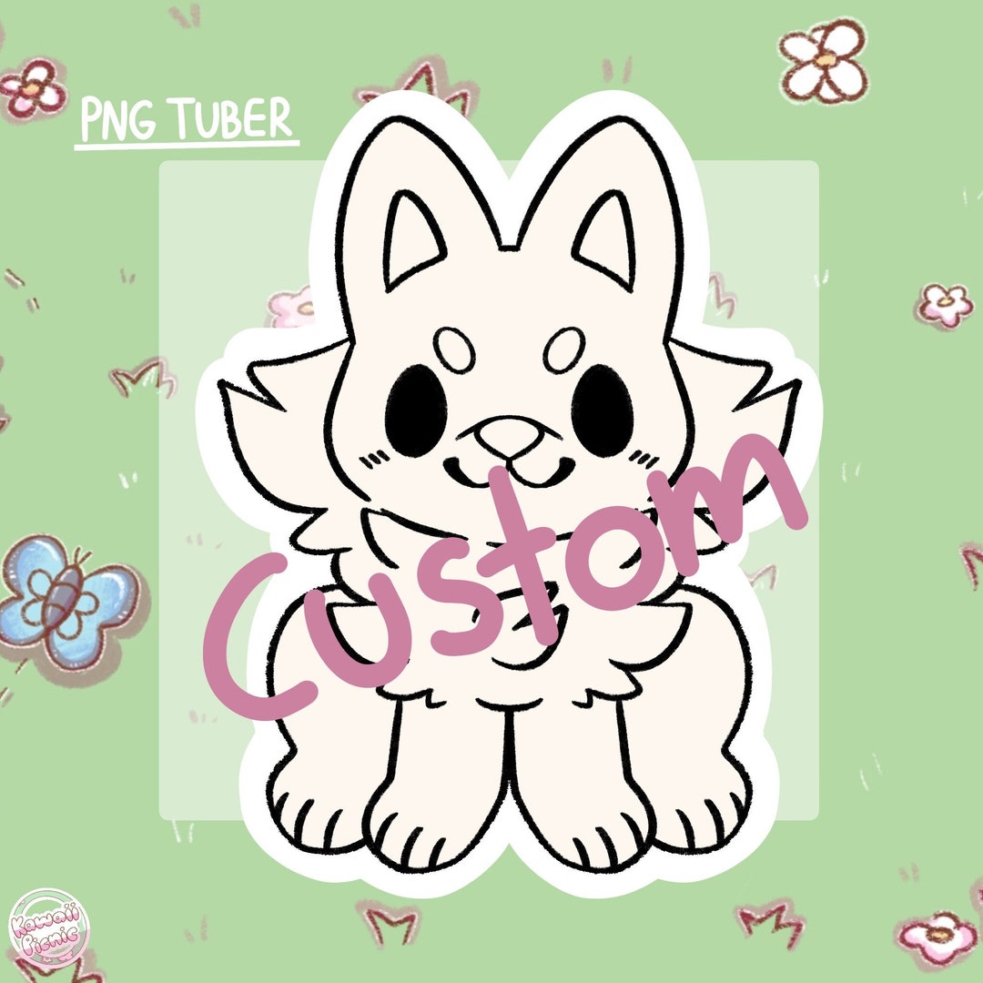 YCH Pngtuber: Chibi Furry or Animal PNG Tuber Custom - Etsy