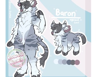 Female Anthro Feline Lynx Big Cat Halloween Demon Fursona Adopt Furry ...