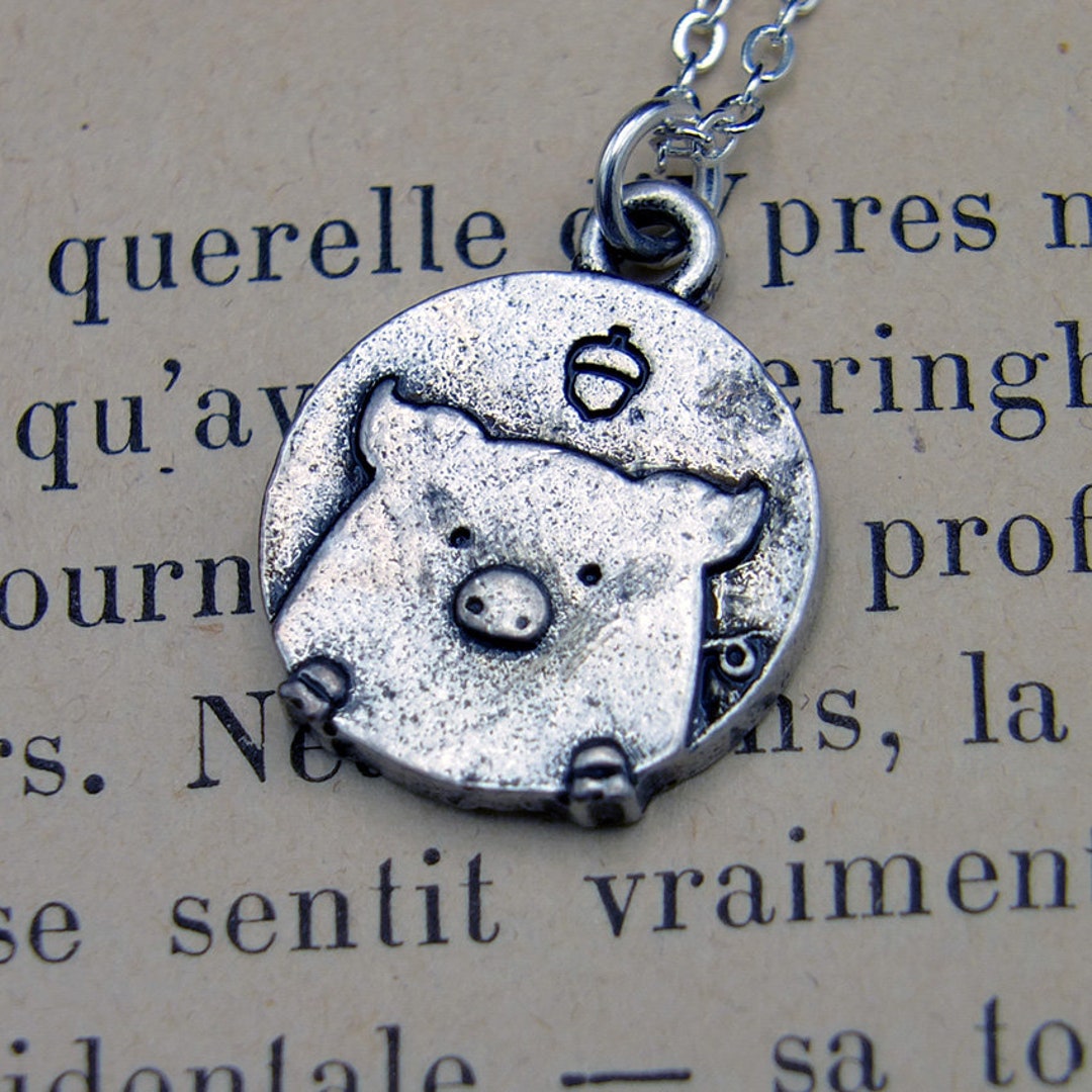 Pig Medal Adult or Child Chain - Etsy
