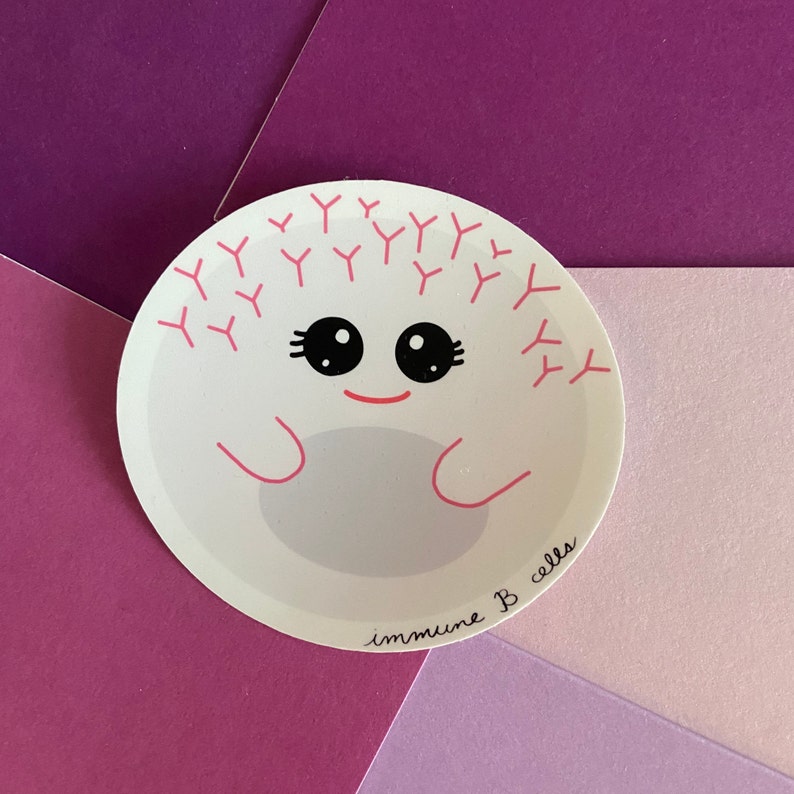 Immune Cells Sticker Pack// STEM, Science, Biology, Biochemistry ...