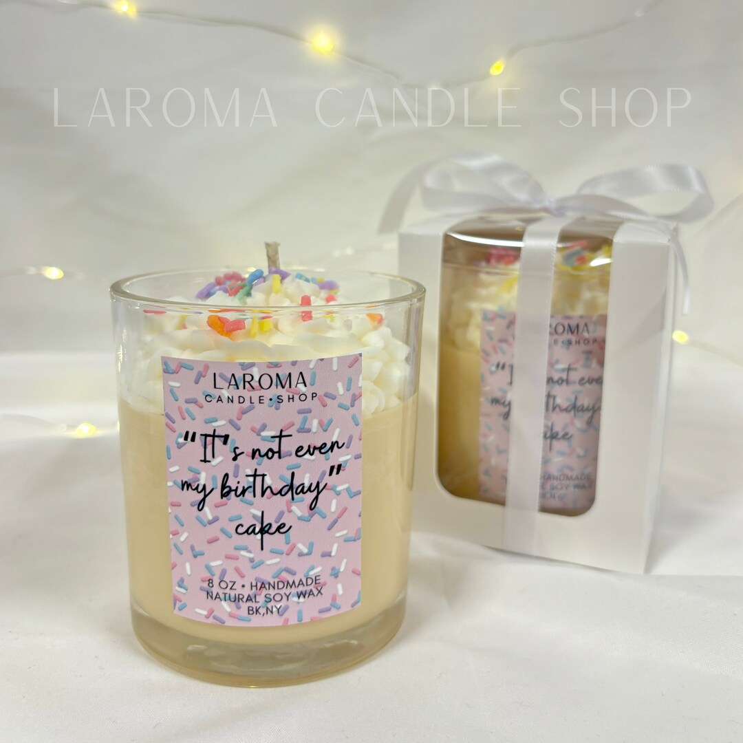 Birthday Dessert Candle, With Gift Box, Sprinkles, Cupcakes, Food ...