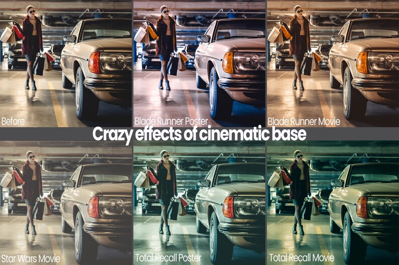 12 Hi-tech Cinematic Photoshop Actions, Color Grad ACR Preset, Sci-fi ...