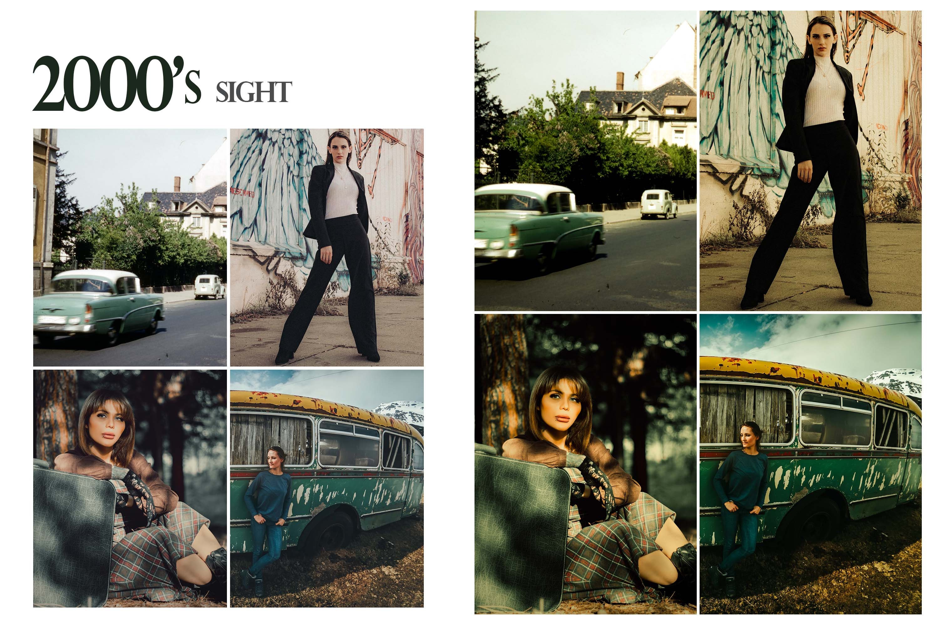 12 Time Travel Photoshop Actions, Vintage ACR Preset, Retro Ps Filter ...
