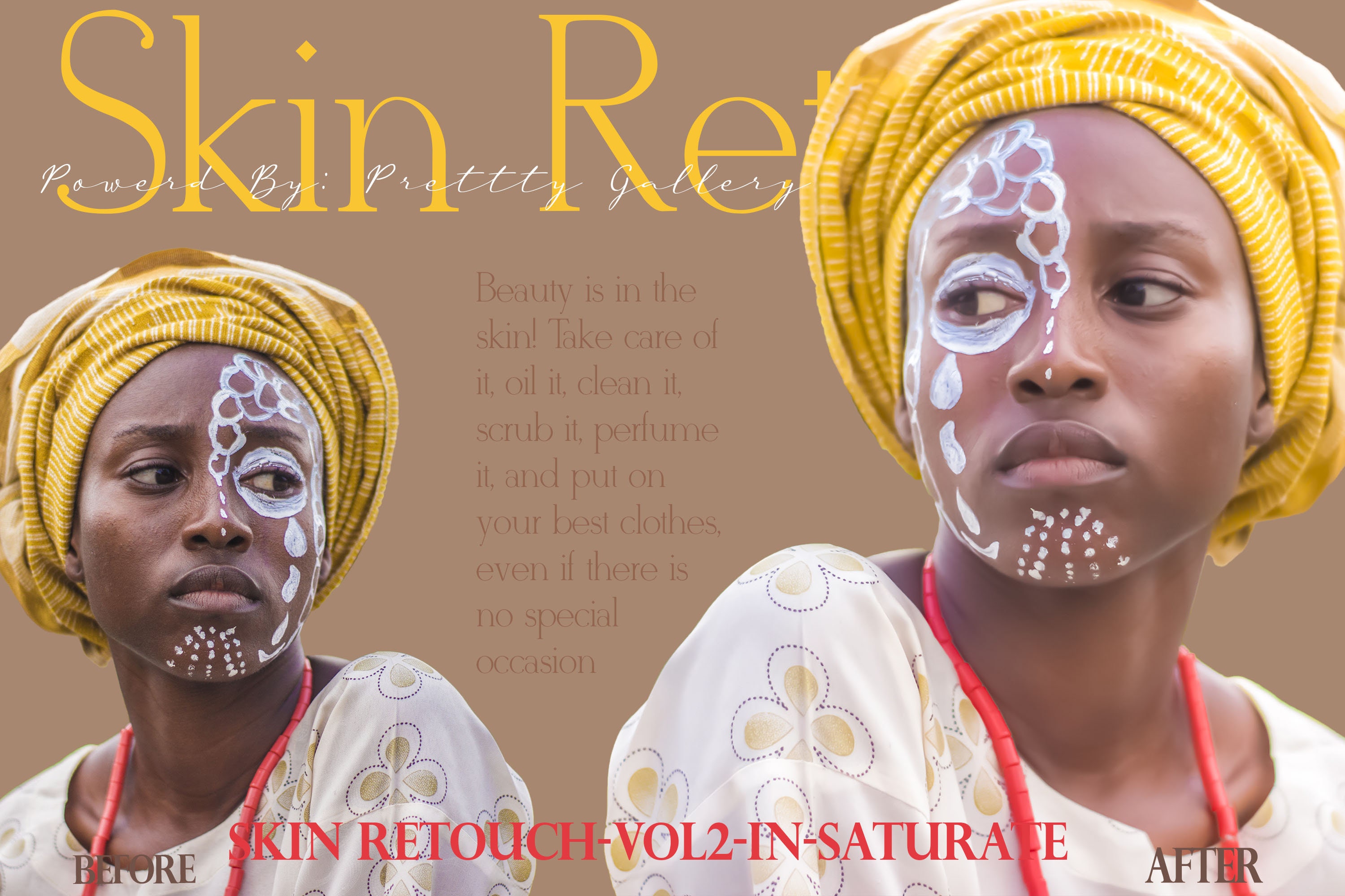 12 Skin Retouch Lightroom Presets, Beauty Black Mobile Preset, Makeup ...