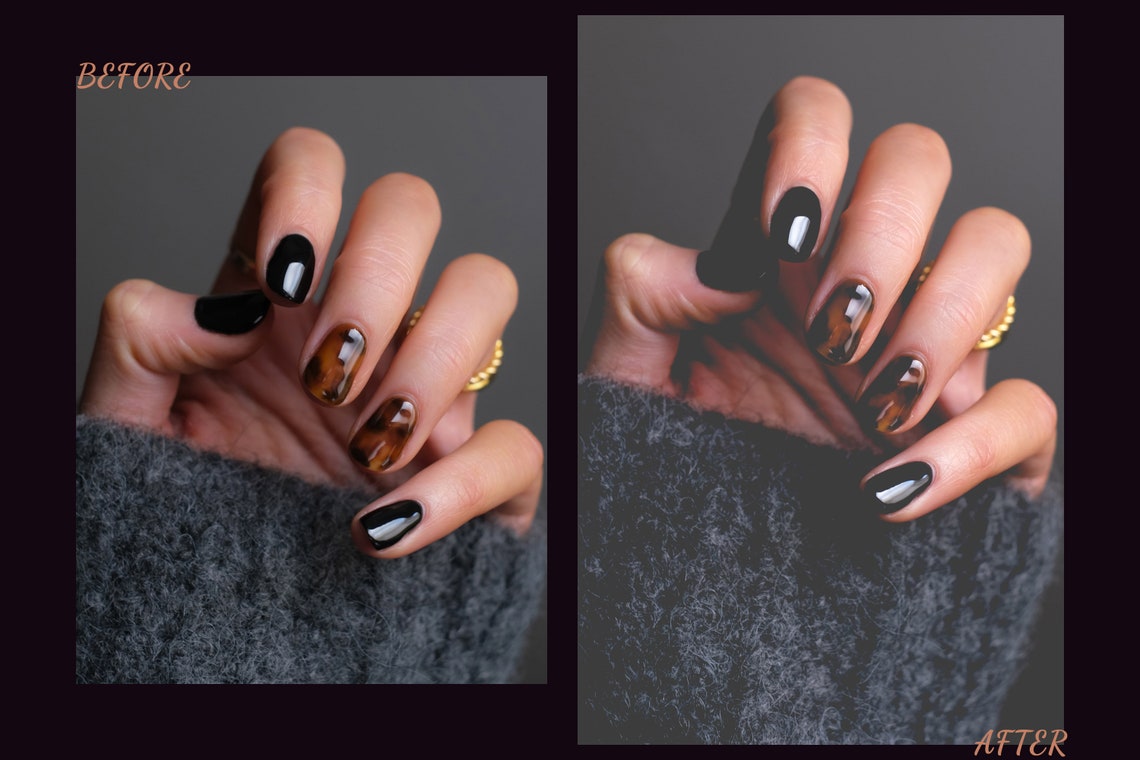 16 Nail Polish Photoshop Actions, Manicure Pedicure ACR Preset ...