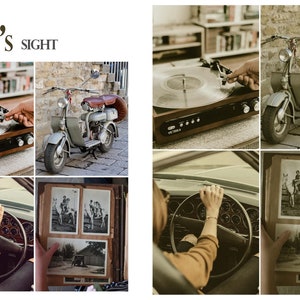 12 Time Travel Photoshop Actions, Vintage ACR Preset, Retro Ps Filter ...