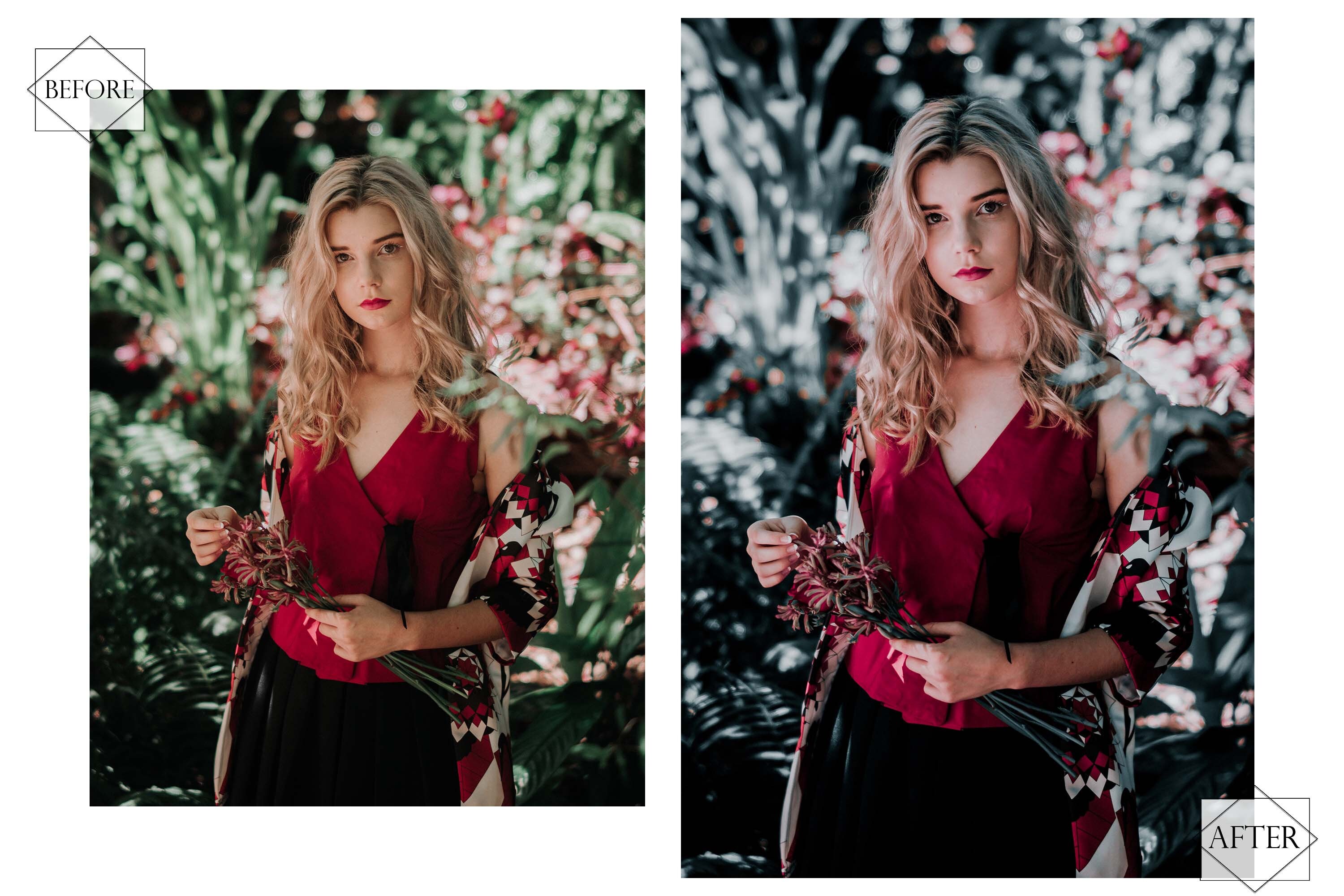 12 Photoshop Actions, Emotional Forest Ps Action, Jungle Cozy ACR ...
