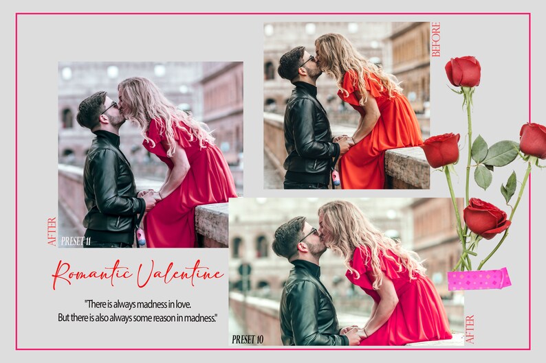 12 Romantic Valentine Photoshop Actions, Lovely ACR Preset, Romance Ps ...