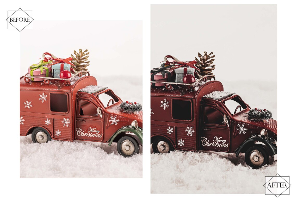 12 Jingle Bells and Pine Lightroom Presets, Christmas Preset, Red Gray ...