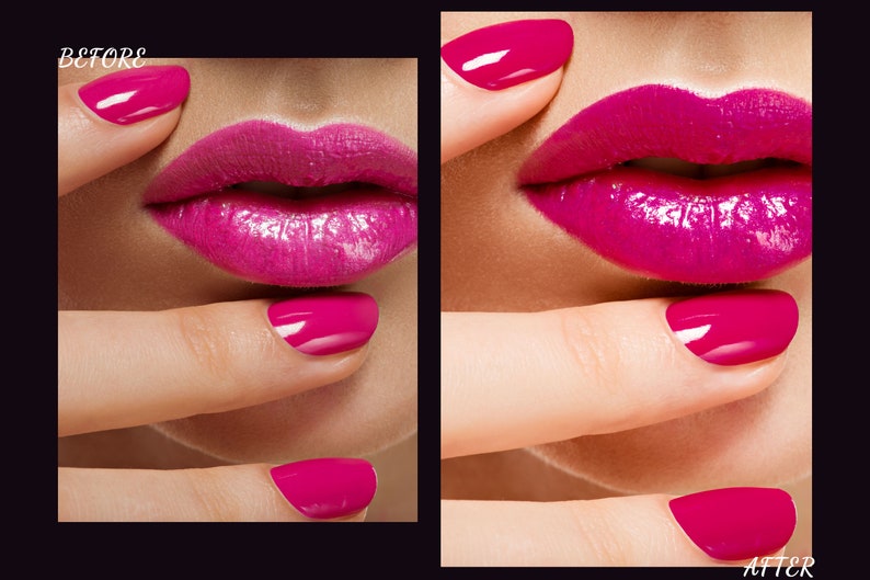 16 Nail Polish Photoshop Actions, Manicure Pedicure ACR Preset ...
