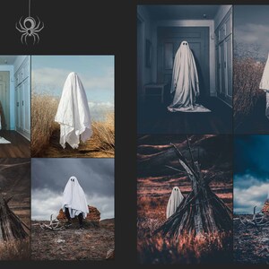 12 Horrorween Photoshop Actions, Moody Halloween ACR Preset, Dark ...