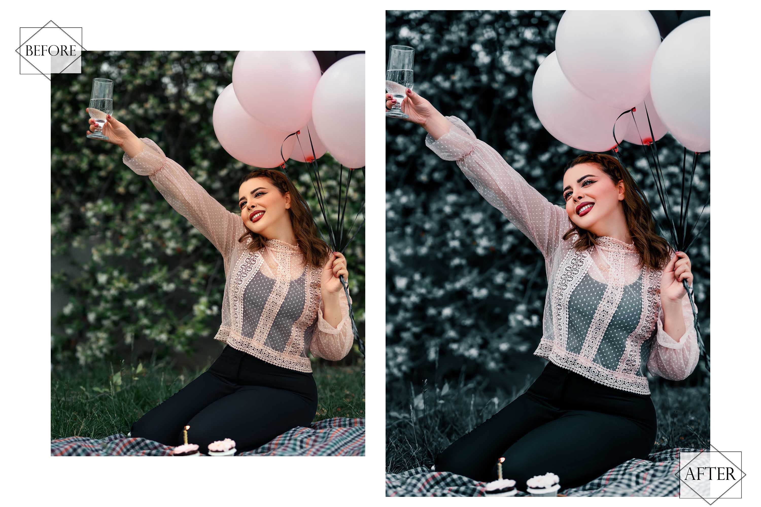 12 Photoshop Actions, Emotional Forest Ps Action, Jungle Cozy ACR ...